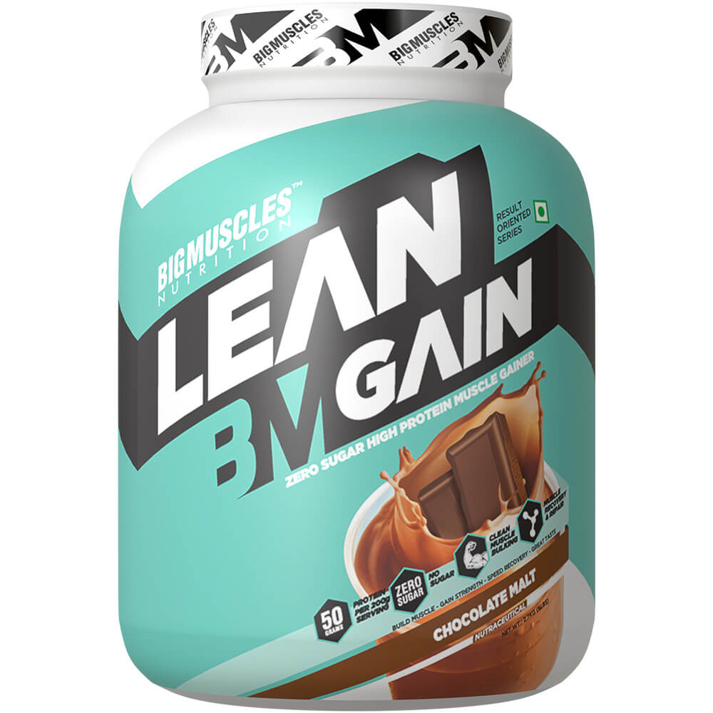 Buy Big Muscles Lean Gain Mass Gainer (6 Lbs) Online in