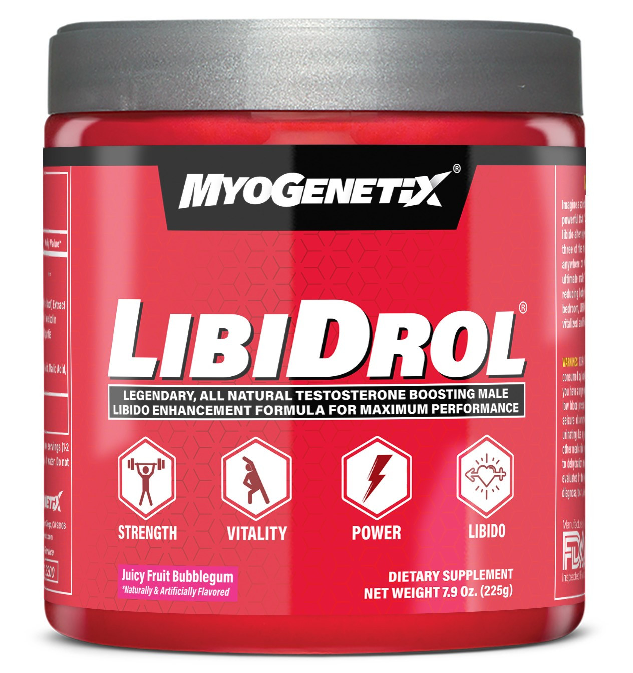 Buy Myogenetix LibiDrol Testosterone Booster Online in