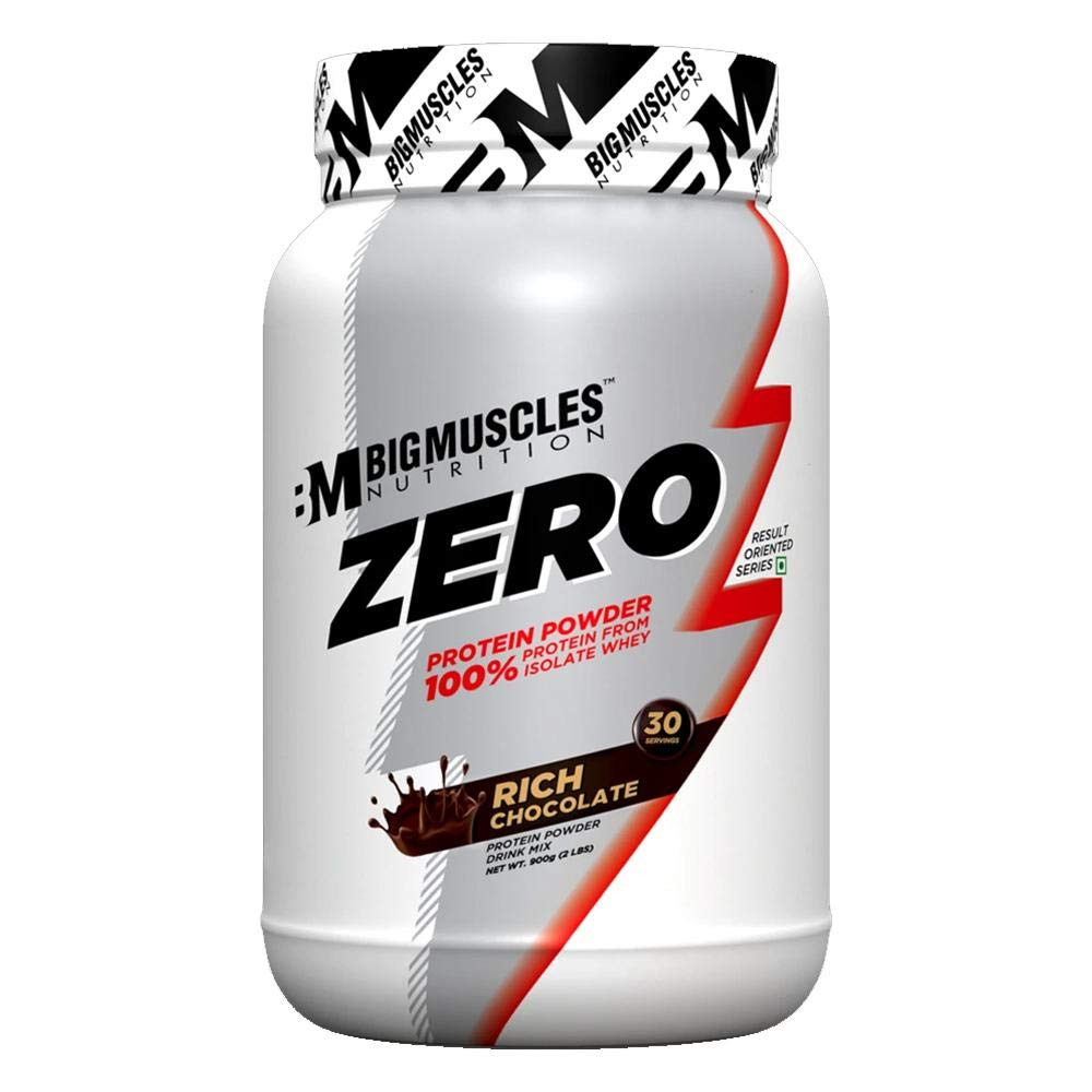 Buy Big Muscles Zero Carb Whey Isolate Protein (2 Lbs)