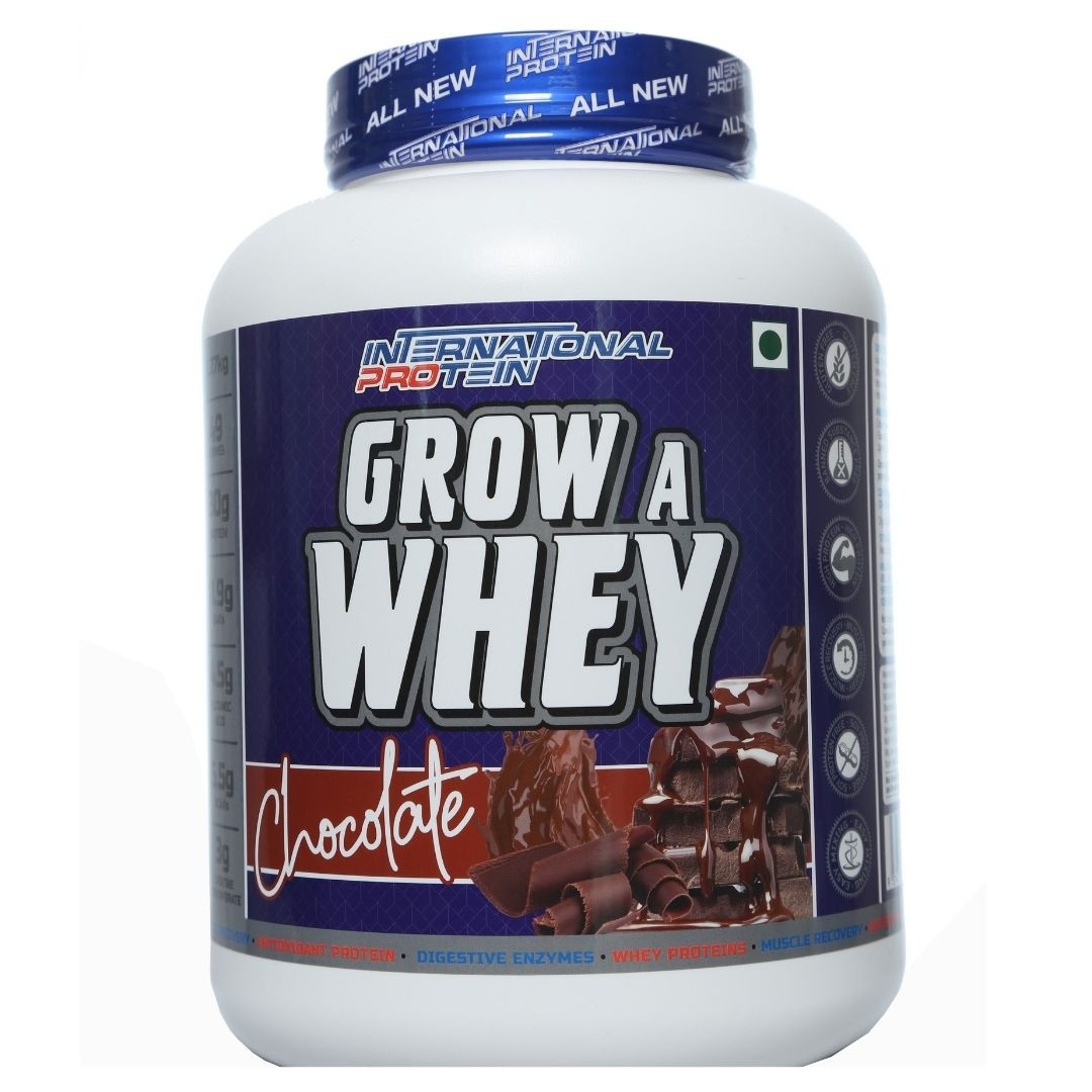 Buy International Protein Grow A Whey Protein 5 Lbs
