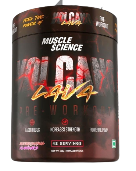 Buy Muscle Science Volcano Lava Pre Workout Online in India