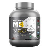 Buy MuscleBlaze Biozyme Iso-Zero Low Carb Whey Isolate
