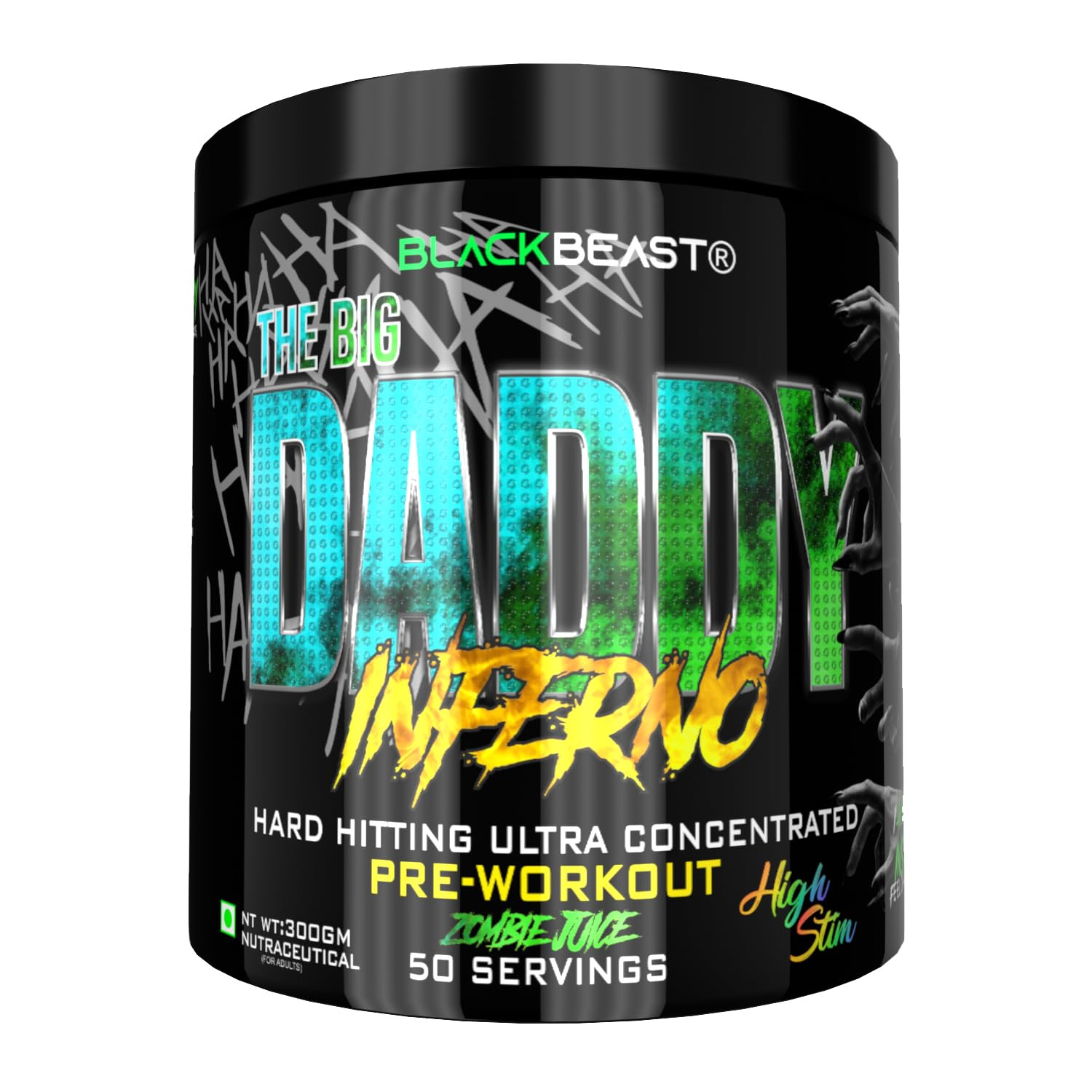 Buy Black Beast The Big Daddy Inferno Pre Workout Online in